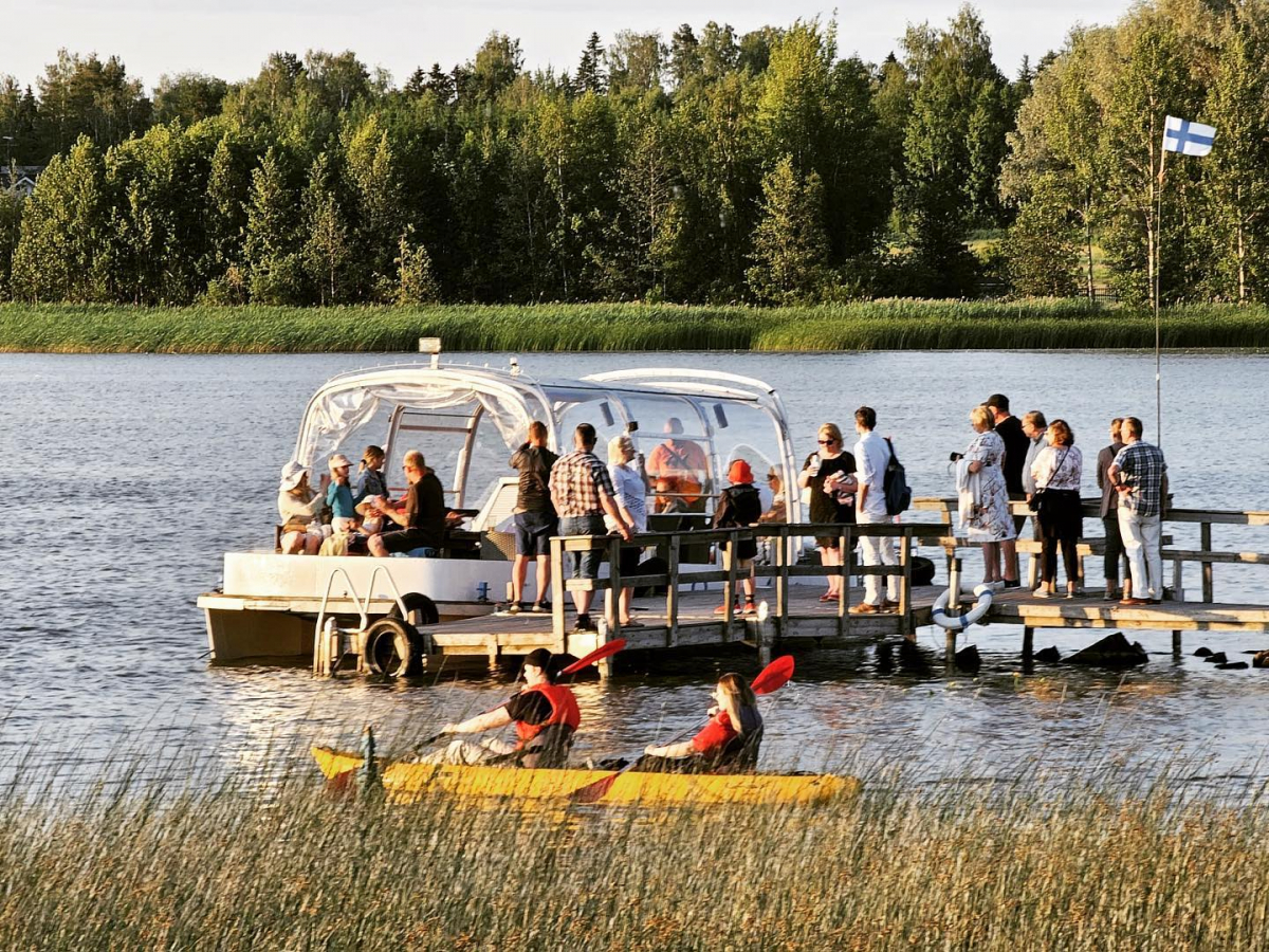 Auringonlaskuristeilyt Tuusulanjärvellä - Gustavelund